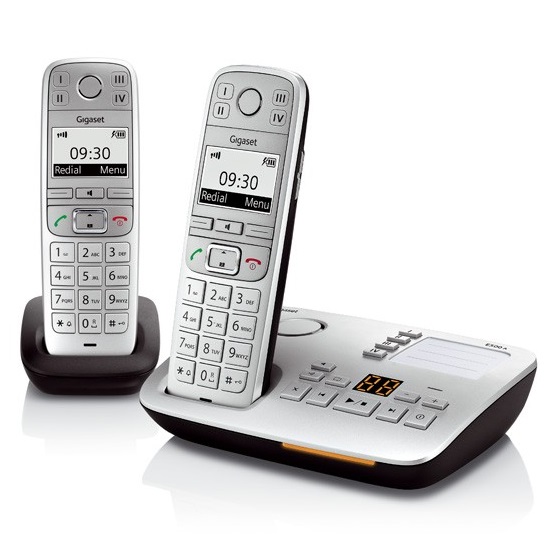 E500 DUO DECT Silver Gigaset : Mobile Phone